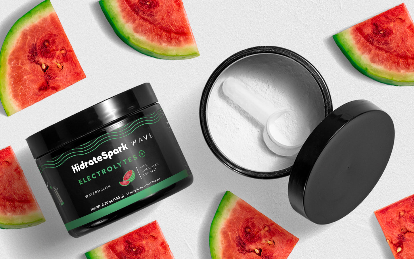 Introducing HidrateSpark Wave Watermelon Electrolyte Supplements