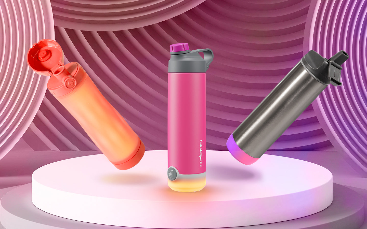 Meet the HidrateSpark Collection | HidrateSpark Smart Water Bottles