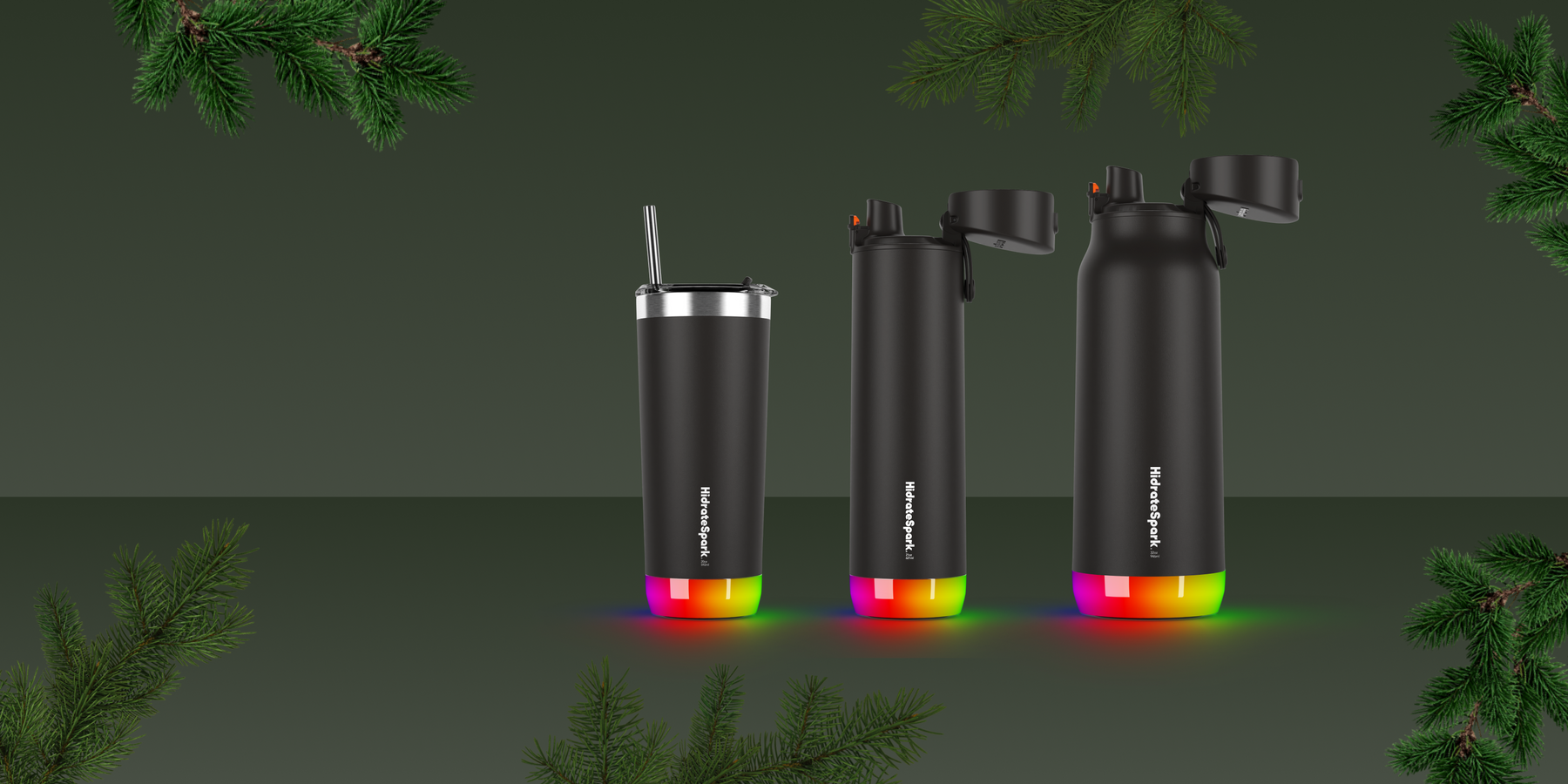 Smart Water Bottle - HidrateSpark Bluetooth Water Bottle + Tracker App