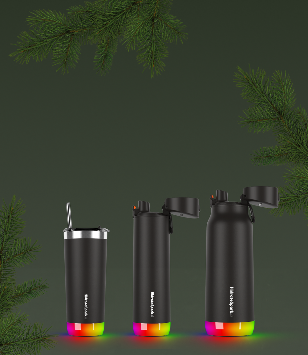 Smart Water Bottle - HidrateSpark Bluetooth Water Bottle + Tracker App